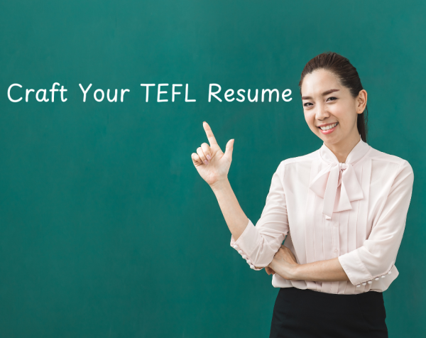 How To Write A TEFL Resume: English Teacher Resume Examples